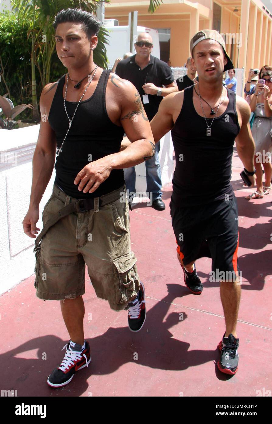 Former exotic dancer Michael 'The Situation' Sorrentino and disc jockey ...