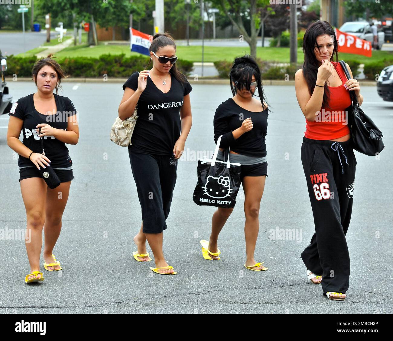 Jenni Farley, Deena Cortese, Sammi Giancola, Nicole Polizzi and Mike ...