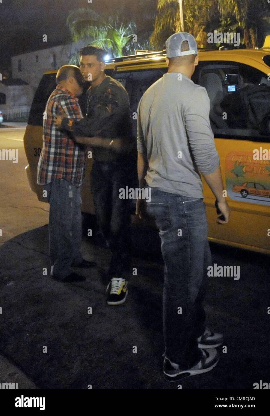 EXCLUSIVE!! The cast of MTV's "Jersey Shore" heads out for a night of ...