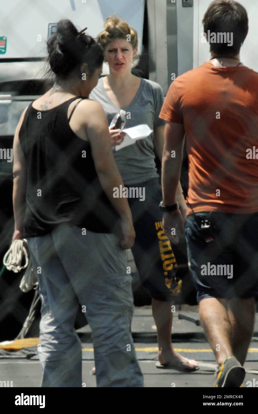 EXCLUSIVE!! Jess Macallan was spotted on the set of ABC's new upcoming drama series 'Mistresses ...