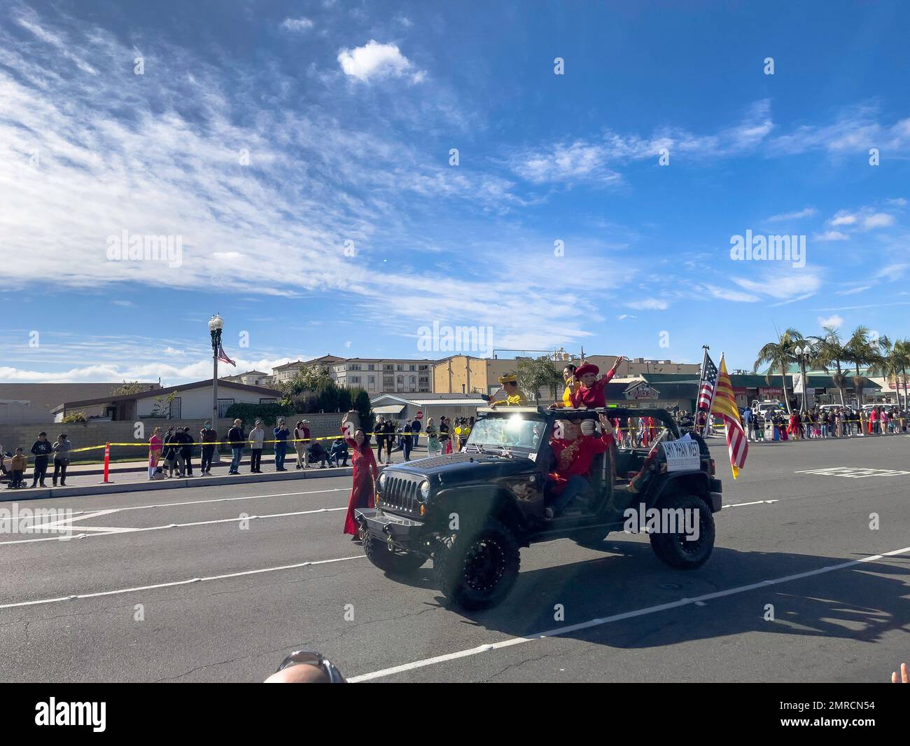 The Lunar New Year Tet Parade in Westminster, USA Stock Photo - Alamy