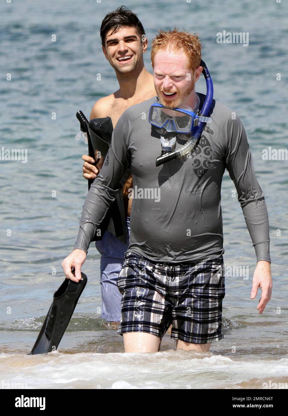 'Modern Family's' Jesse Tyler Ferguson and partner Justin Mikita soak ...
