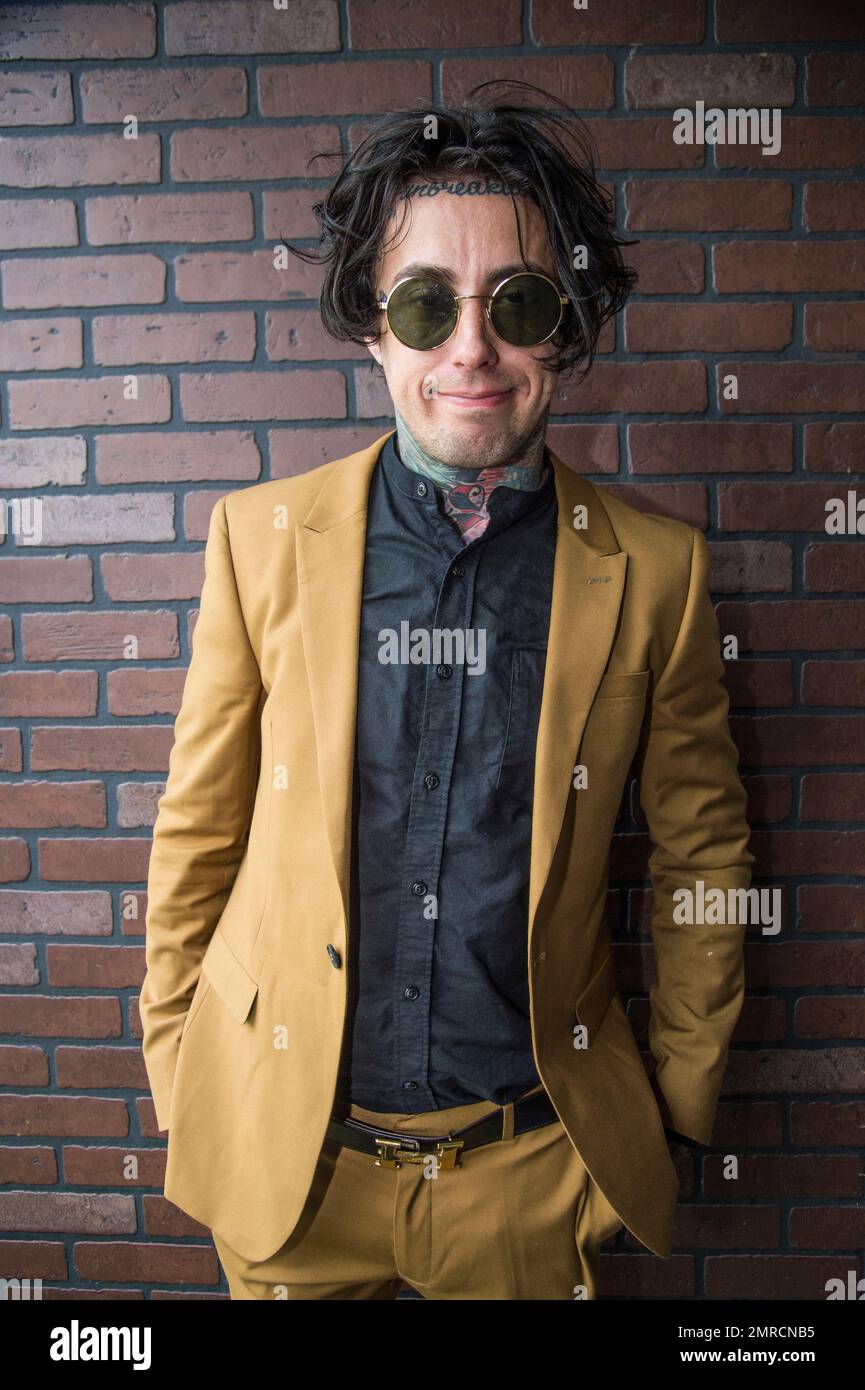 Ronnie Radke of Falling In Reverse poses at the Louder Than Life Music ...