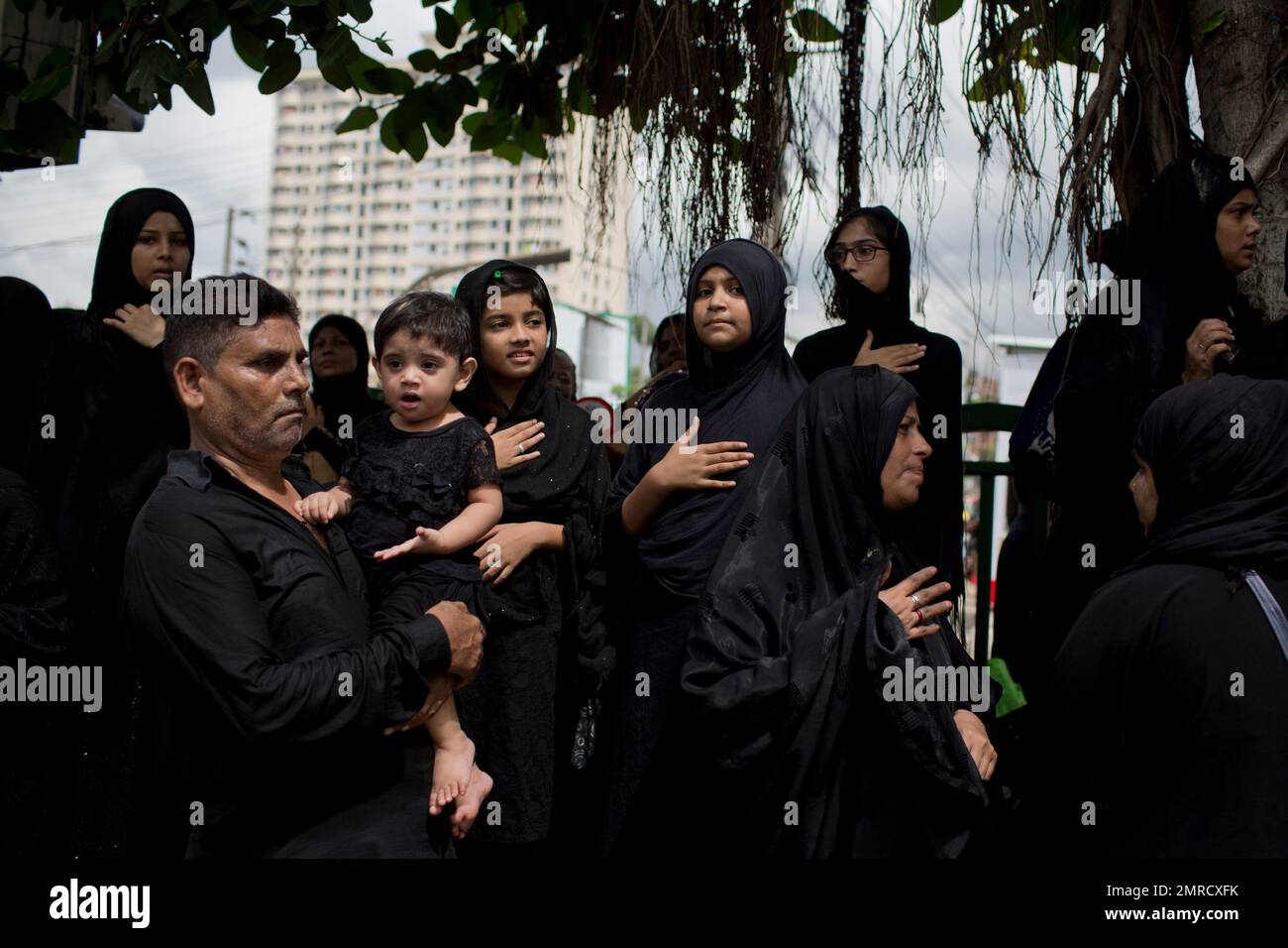 Bangladeshi Shiite Muslim women mourn during an Ashoura procession in ...