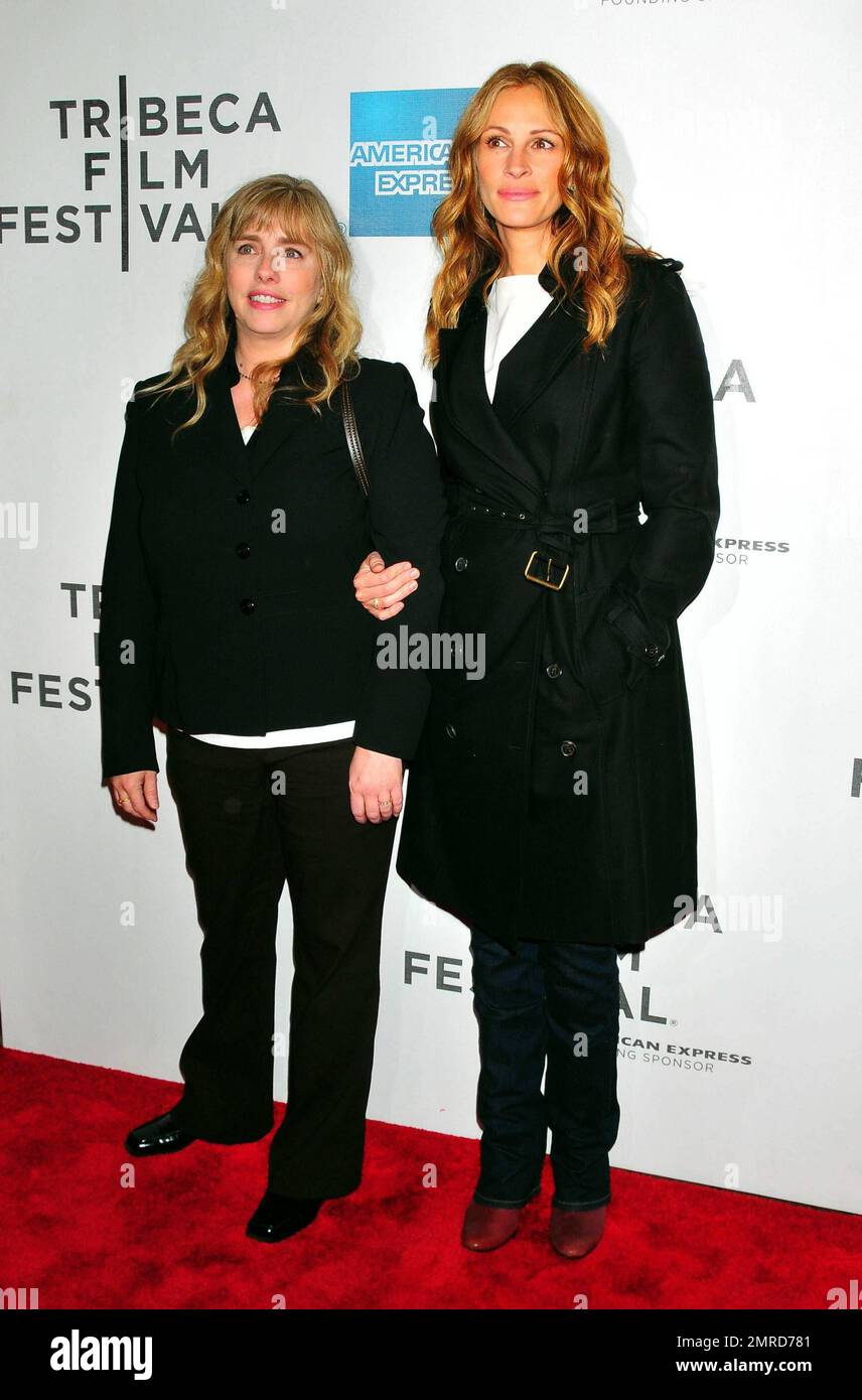 Julia Roberts and Lisa Gillian attend the premiere of 'Jesus Henry ...
