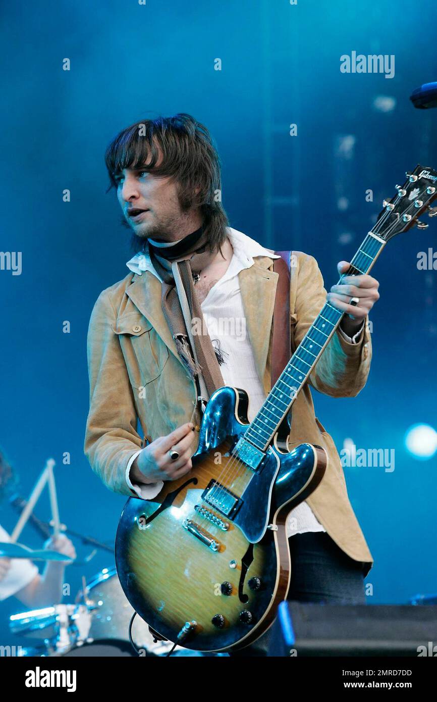 Top Australian band Jet performing at the "Hyde Park Calling" open-air ...