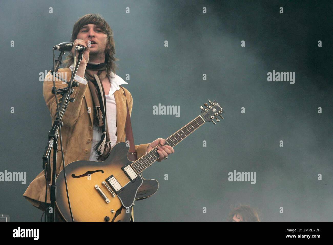 Top Australian band Jet performing at the "Hyde Park Calling" open-air ...