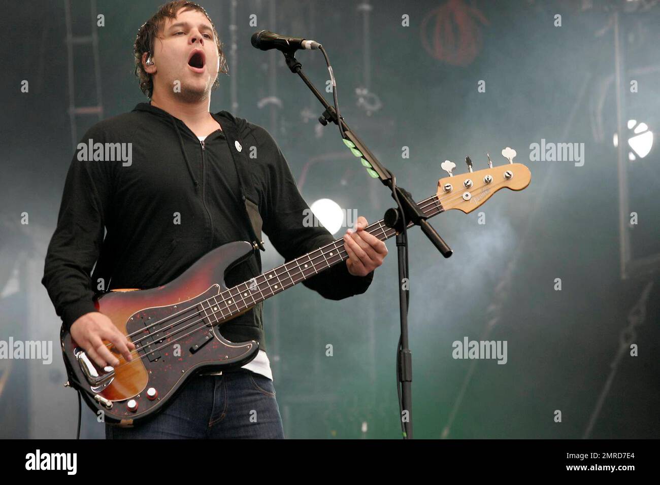 Top Australian band Jet performing at the "Hyde Park Calling" open-air ...