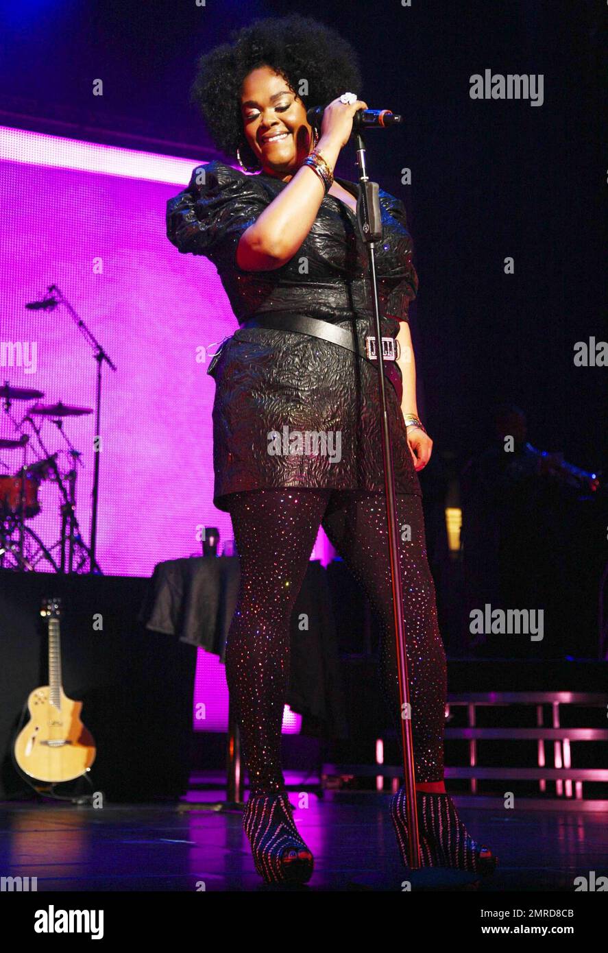 R&B singer and "Why Did I Get Married Too?" actress Jill Scott performs ...