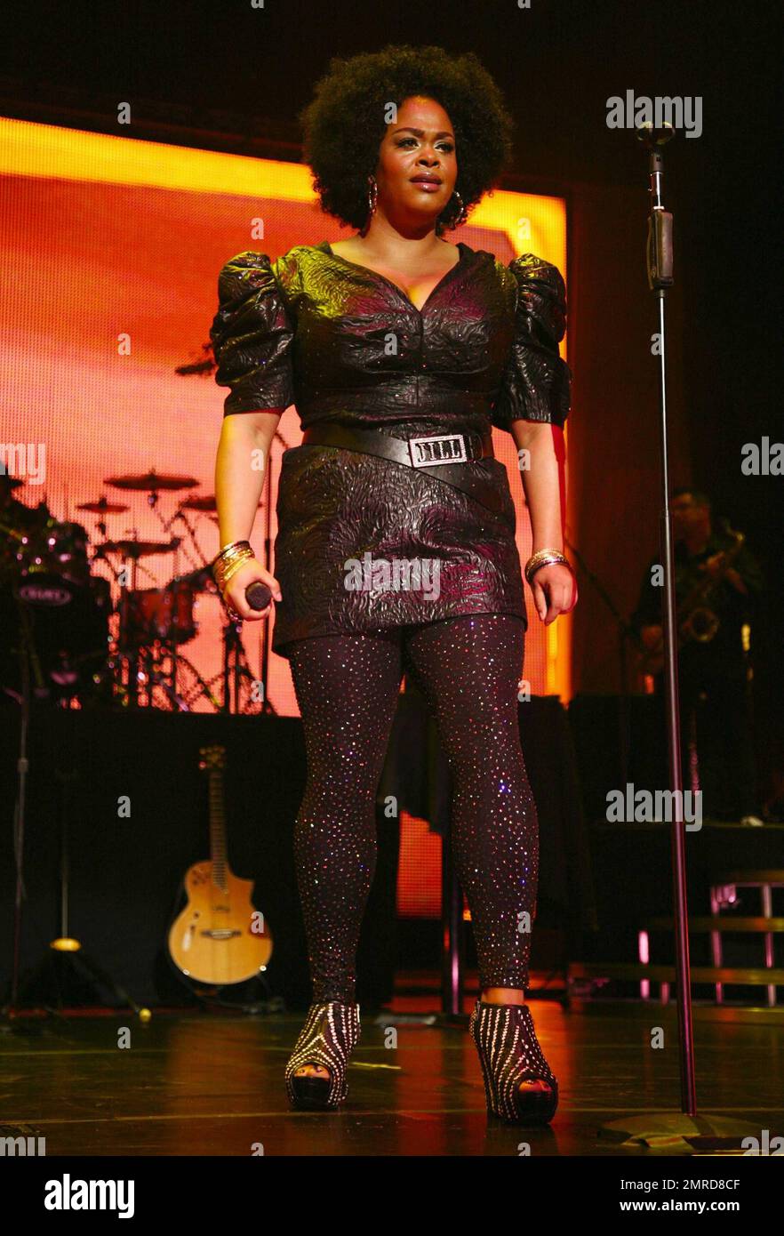 R&B singer and "Why Did I Get Married Too?" actress Jill Scott performs ...