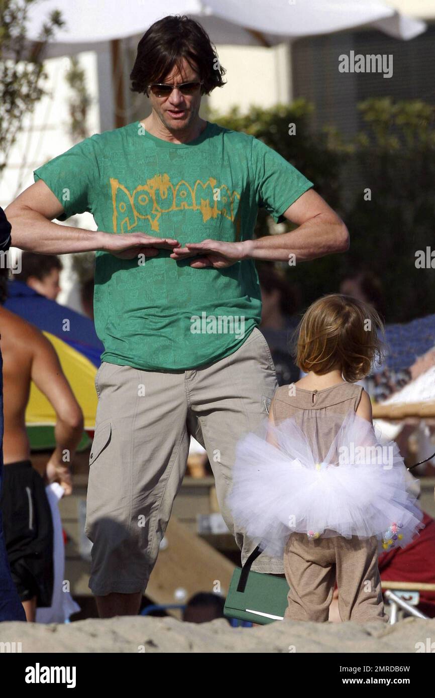 Jim Carrey And Grandson