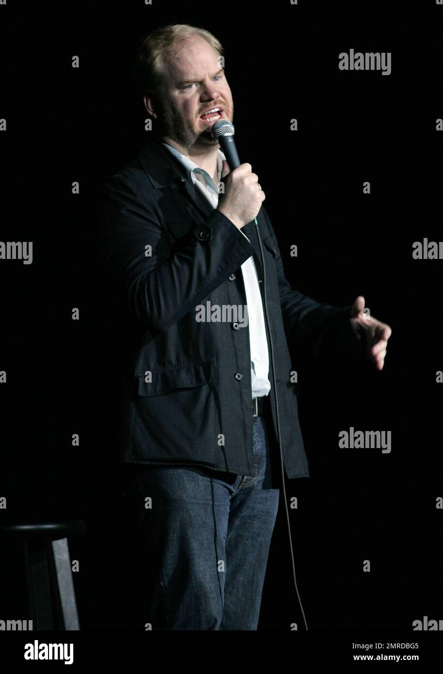 Comedian Jim Gaffigan performs live in concert at the Seminole Hard ...