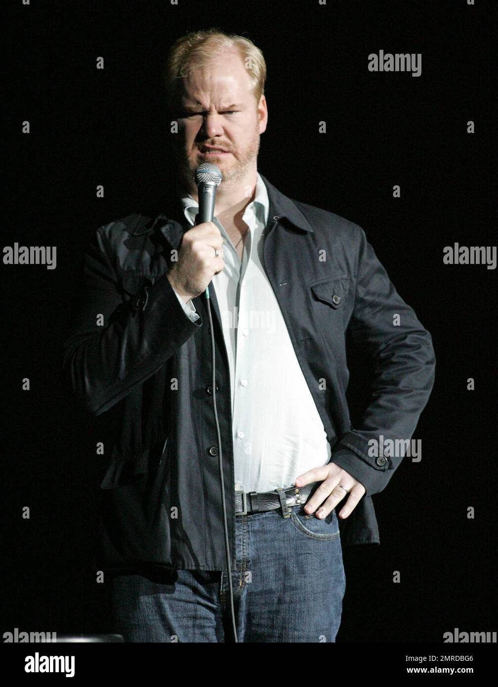 Comedian Jim Gaffigan performs live in concert at the Seminole Hard ...
