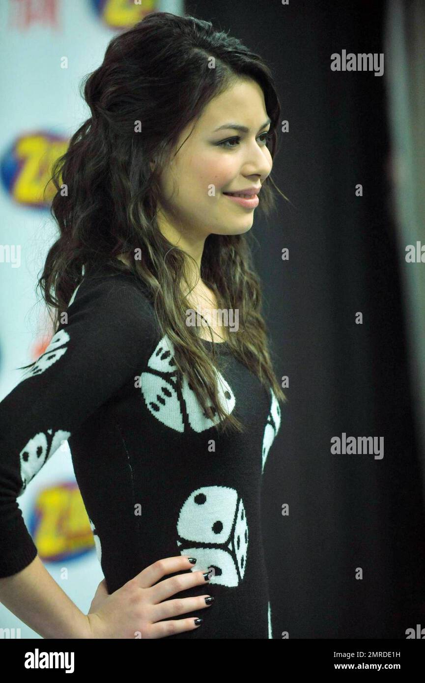 Actress Miranda Cosgrove at the Z100 Jingle Ball in New York City, NY ...