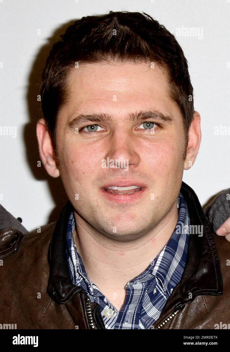 Roy Stride of Scouting for Girls walks the red carpet on day two of 95. ...