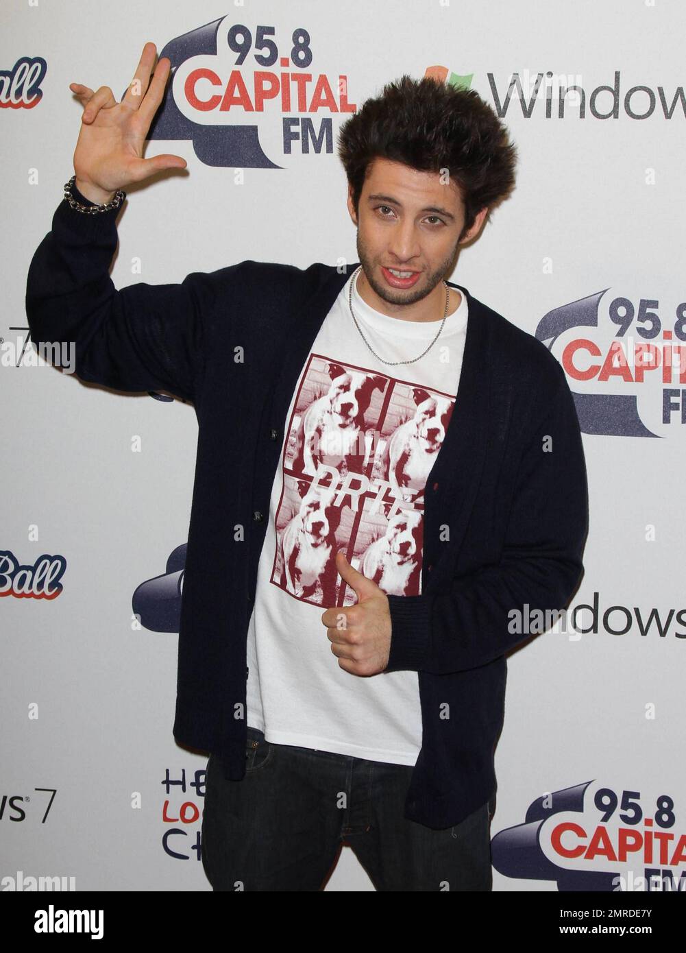 Example walks the red carpet on day two of 95.8 Capital FM's annual ...