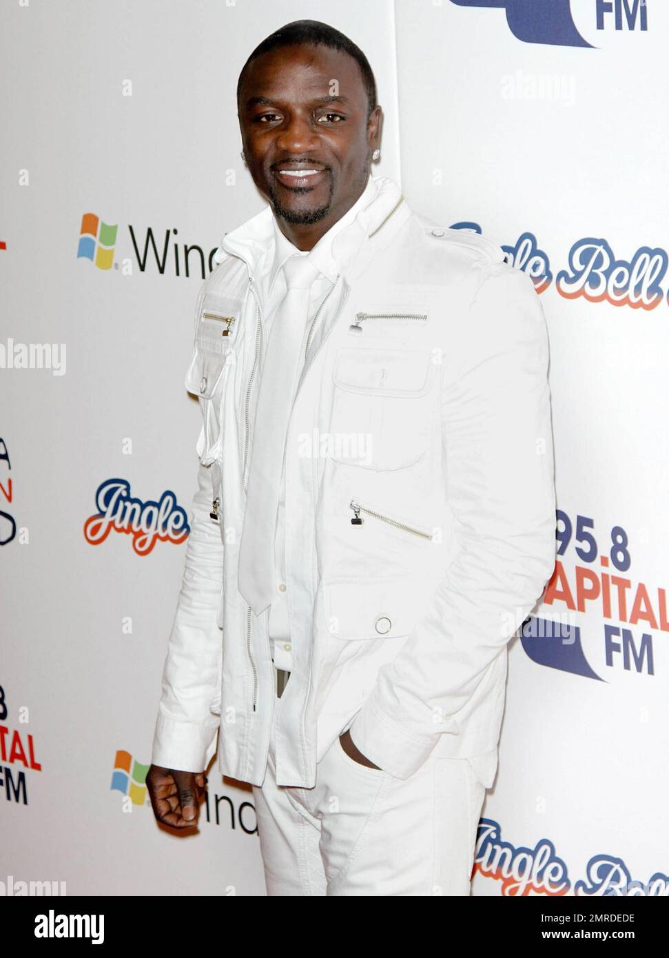 Akon walks the red carpet on day two of 95.8 Capital FM's annual Jingle ...
