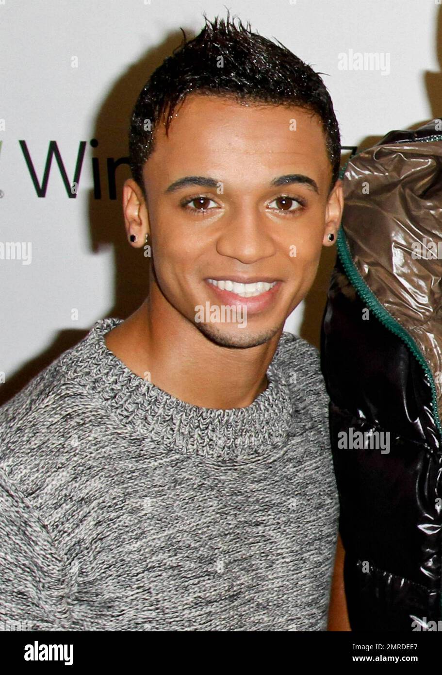 Aston Merrygold walks the red carpet on day two of 95.8 Capital FM's ...