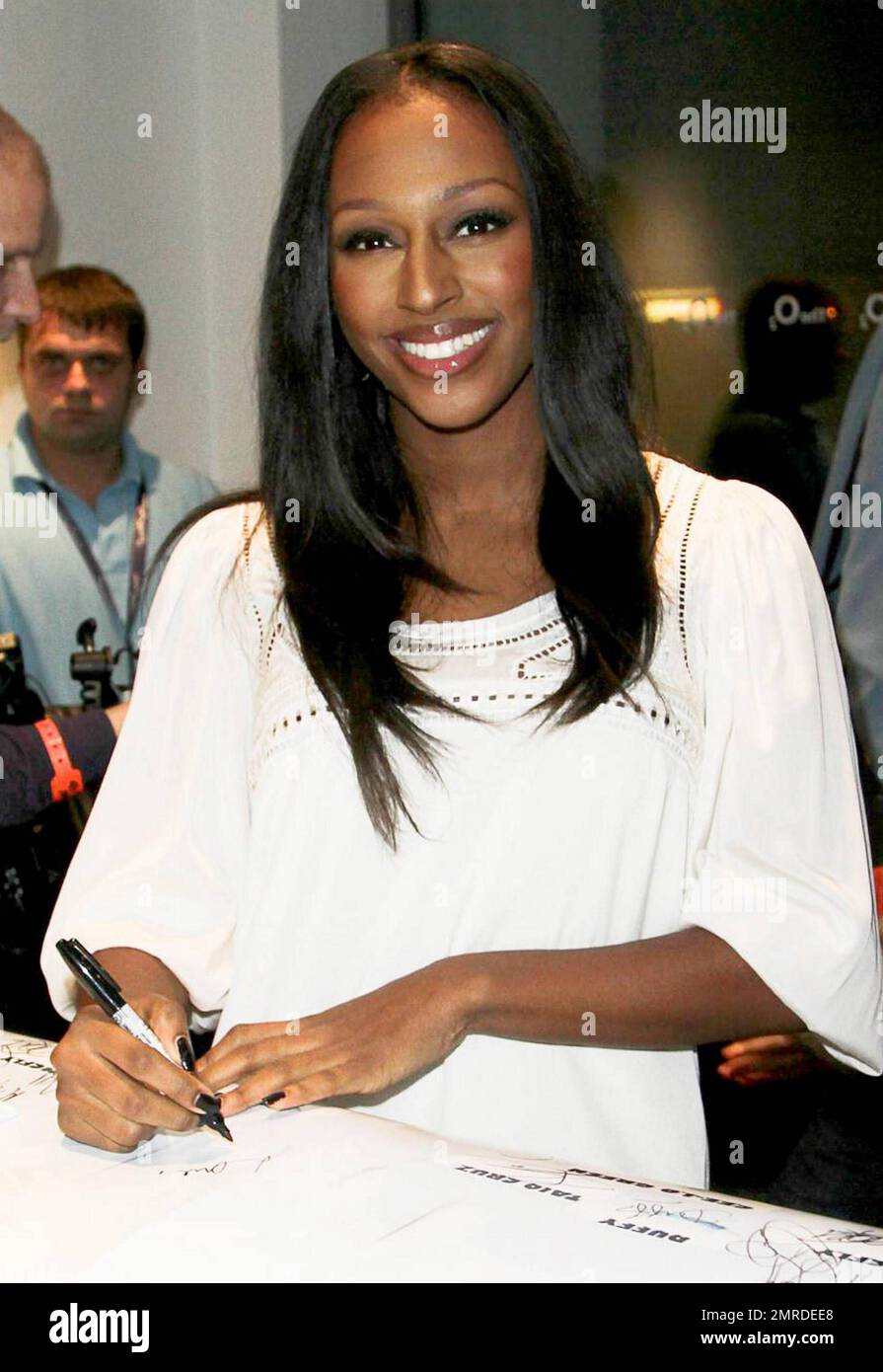 Alexandra Burke signs autographs during the Capital FM Jingle Bell Ball ...