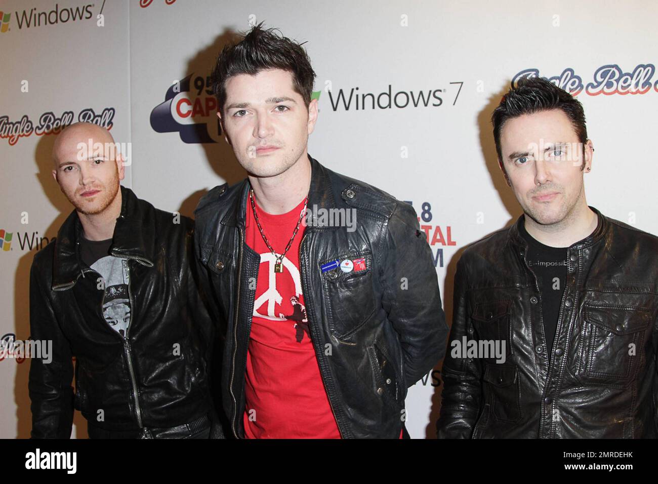 Band members Mark Sheehan, Gary O'Donoghue and Glen Power of The Script ...