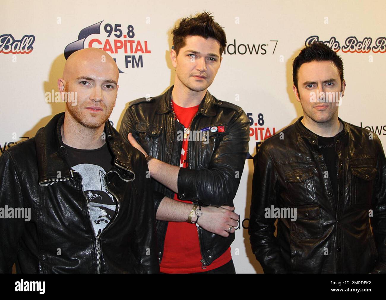 Band members Mark Sheehan, Gary O'Donoghue and Glen Power of The Script ...