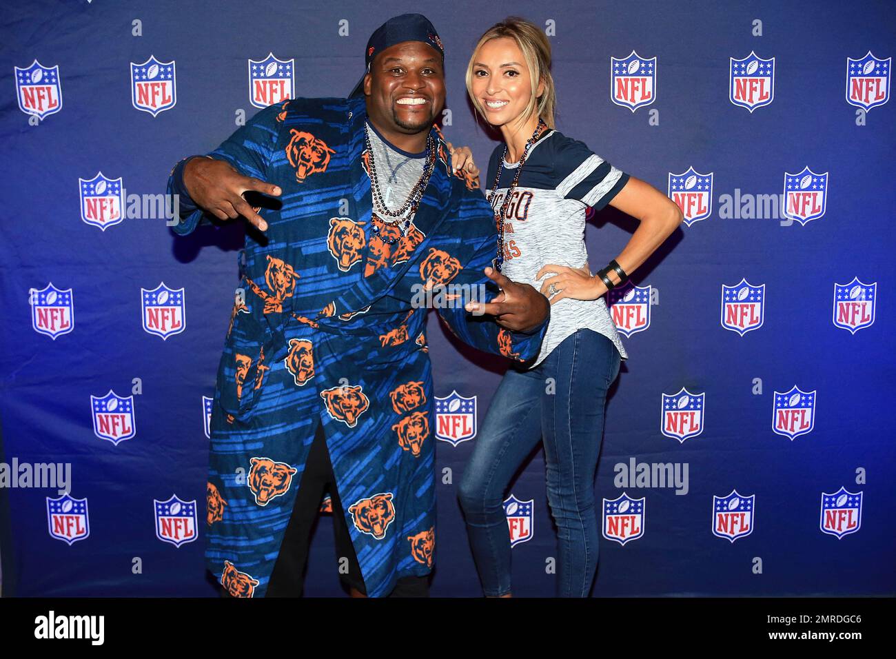 IMAGE DISTRIBUTED FOR THE NFL - Chicago Bears legend, Anthony "Spice ...