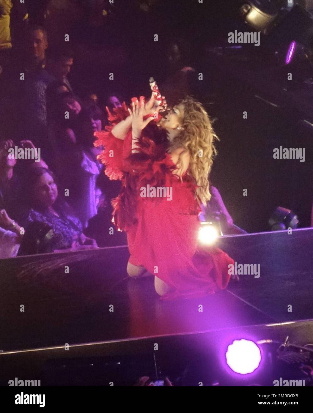 EXCLUSIVE!! Jennifer Lopez performs live at American Airlines Arena on ...