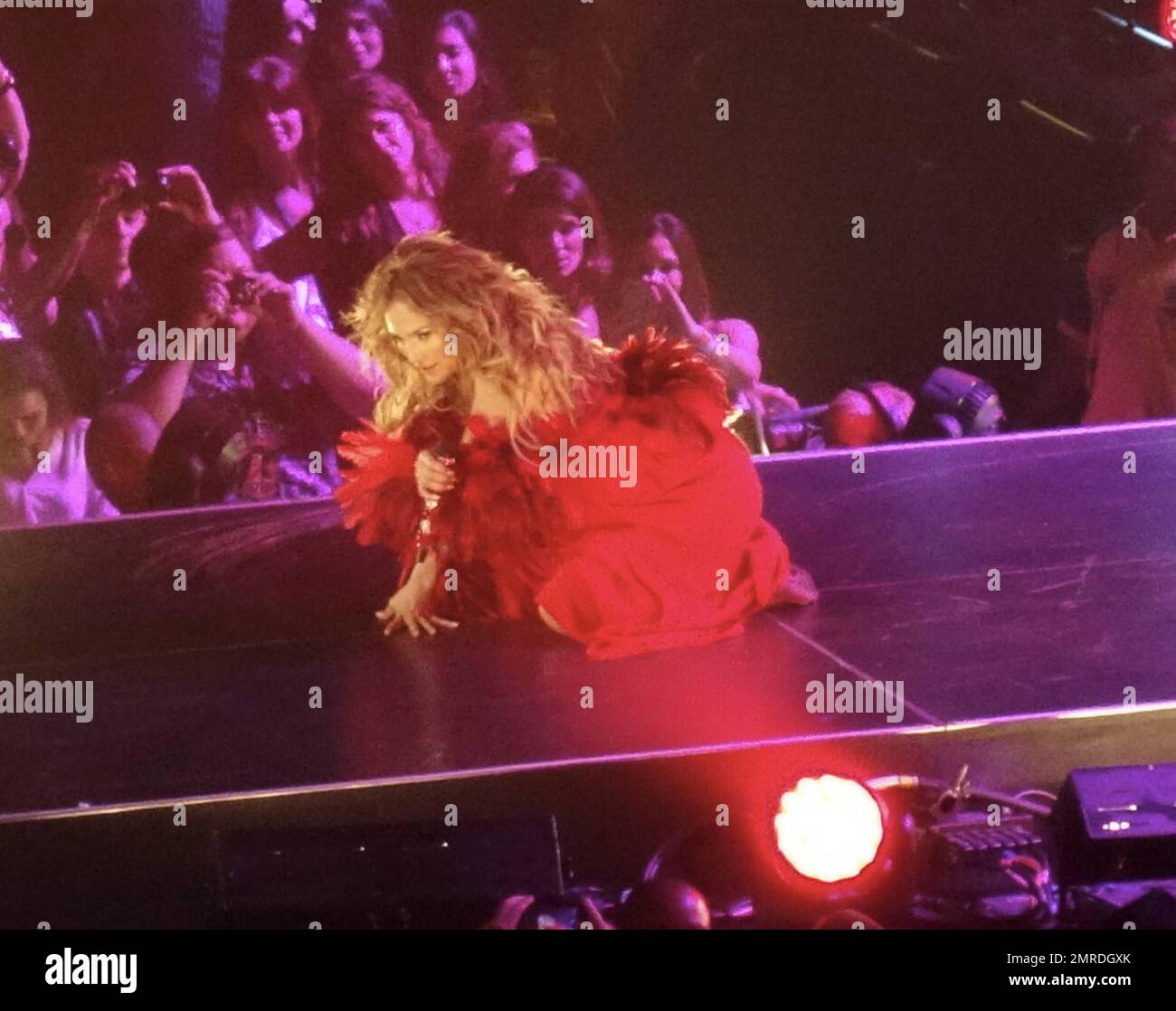 EXCLUSIVE!! Jennifer Lopez performs live at American Airlines Arena on ...