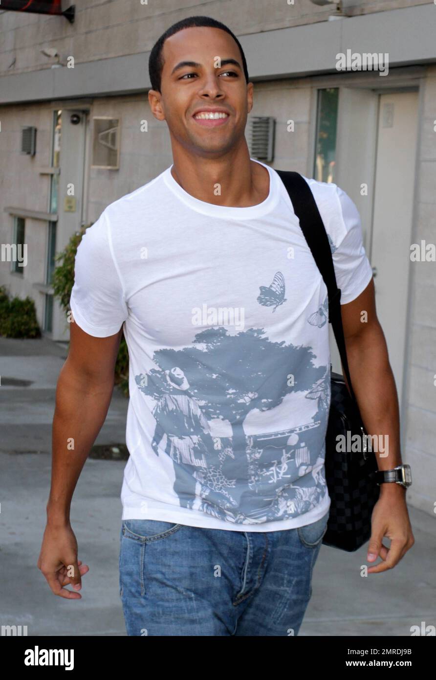 EXCLUSIVE!! A day after their arrival in Los Angeles the JLS boys left ...