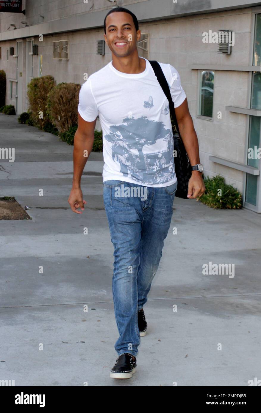 EXCLUSIVE!! A day after their arrival in Los Angeles the JLS boys left ...