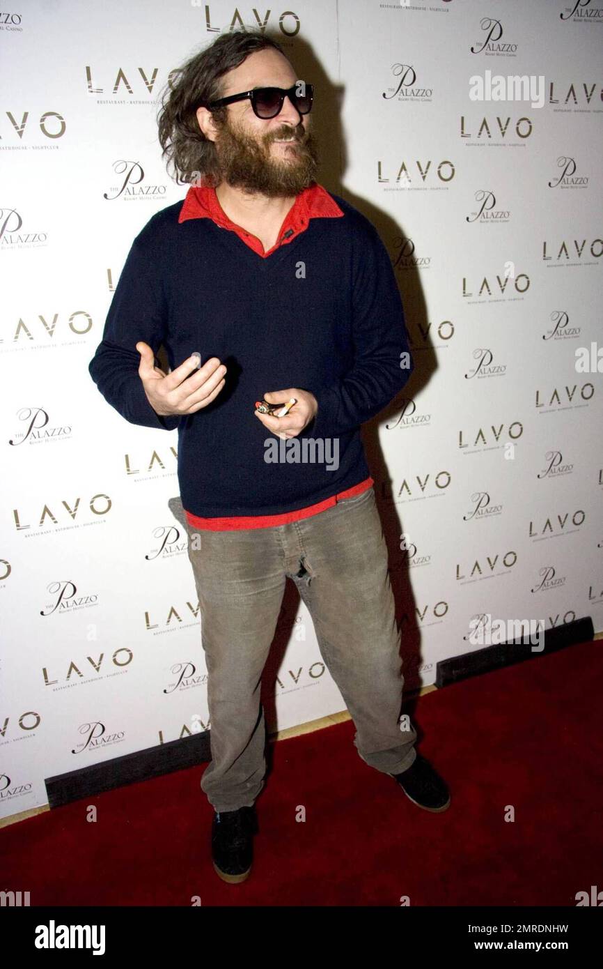 Two-time Oscar Nominee Jaoquin Phoenix walks the red carpet at Lavo ...