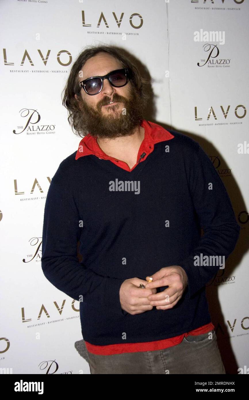 Two-time Oscar Nominee Jaoquin Phoenix walks the red carpet at Lavo ...