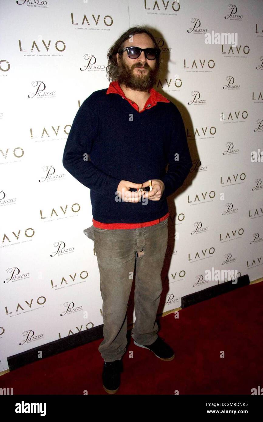 Two-time Oscar Nominee Jaoquin Phoenix walks the red carpet at Lavo ...