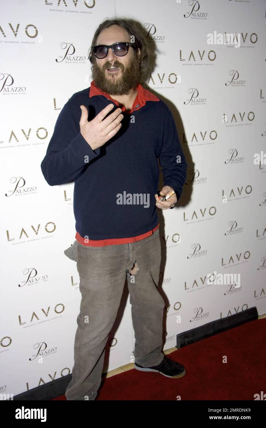 Two-time Oscar Nominee Jaoquin Phoenix walks the red carpet at Lavo ...