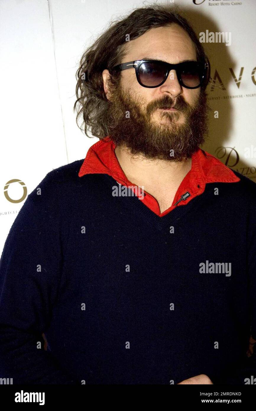 Two-time Oscar Nominee Jaoquin Phoenix walks the red carpet at Lavo ...