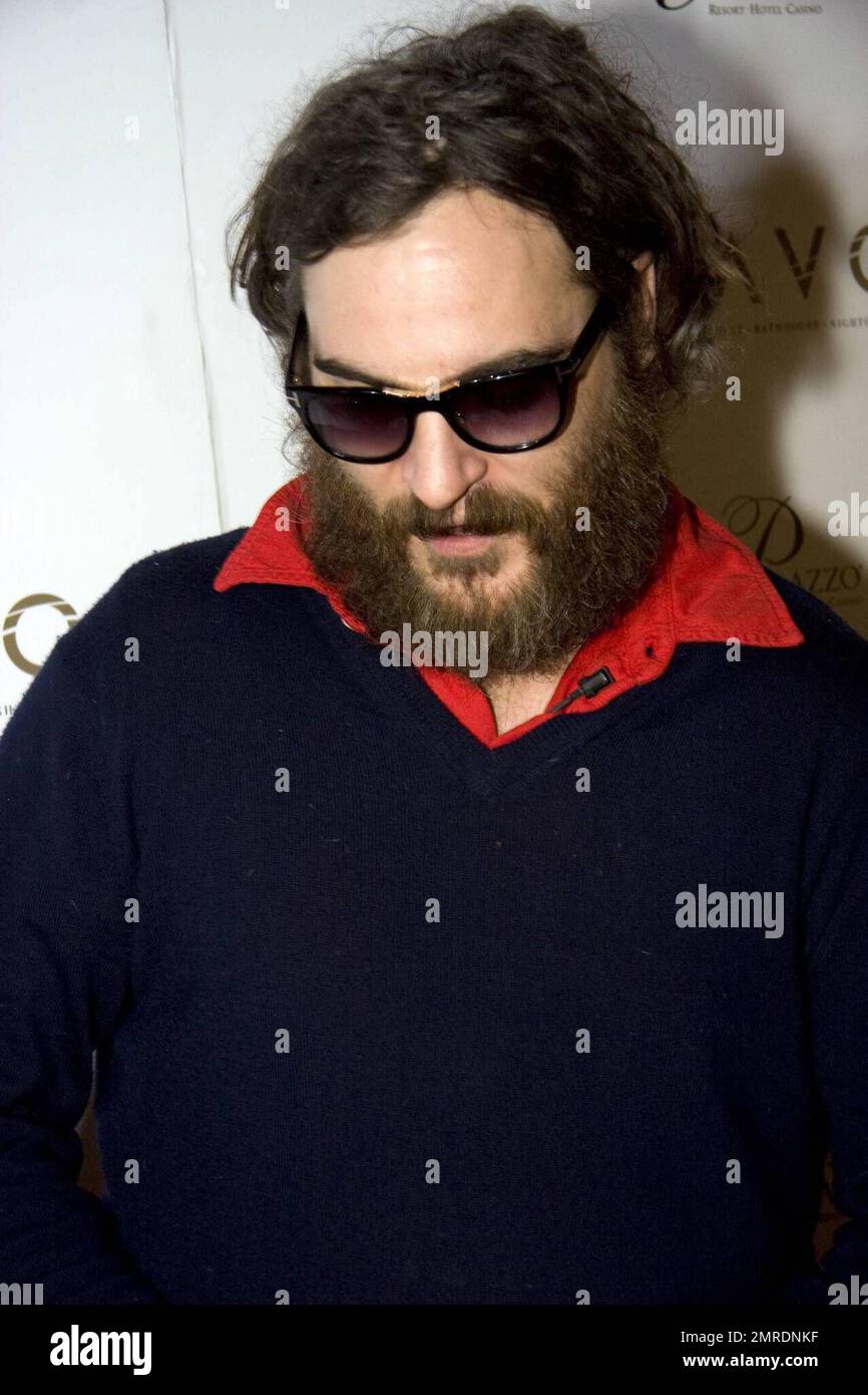 Two-time Oscar Nominee Jaoquin Phoenix walks the red carpet at Lavo ...