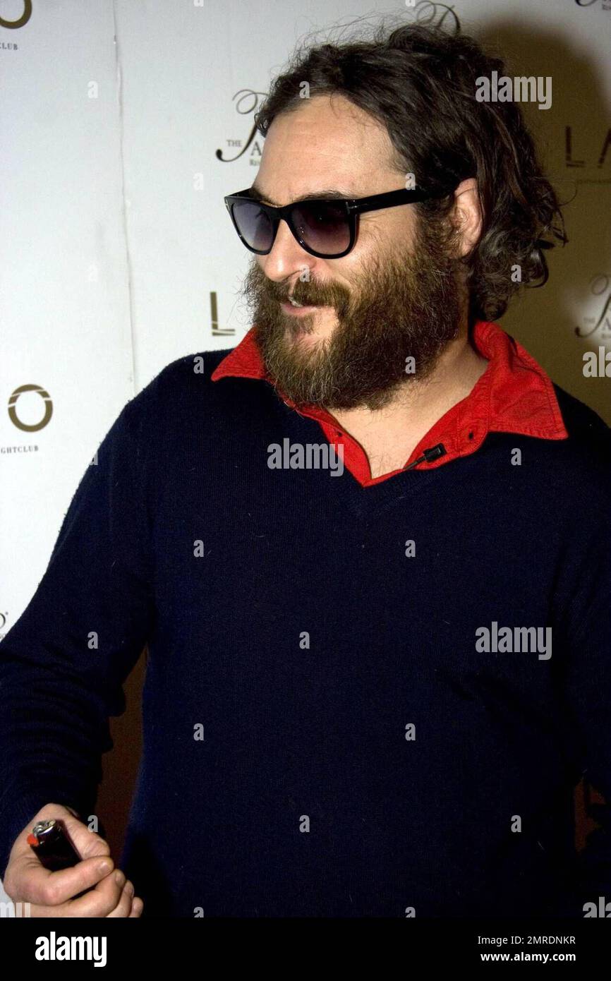 Two-time Oscar Nominee Jaoquin Phoenix walks the red carpet at Lavo ...