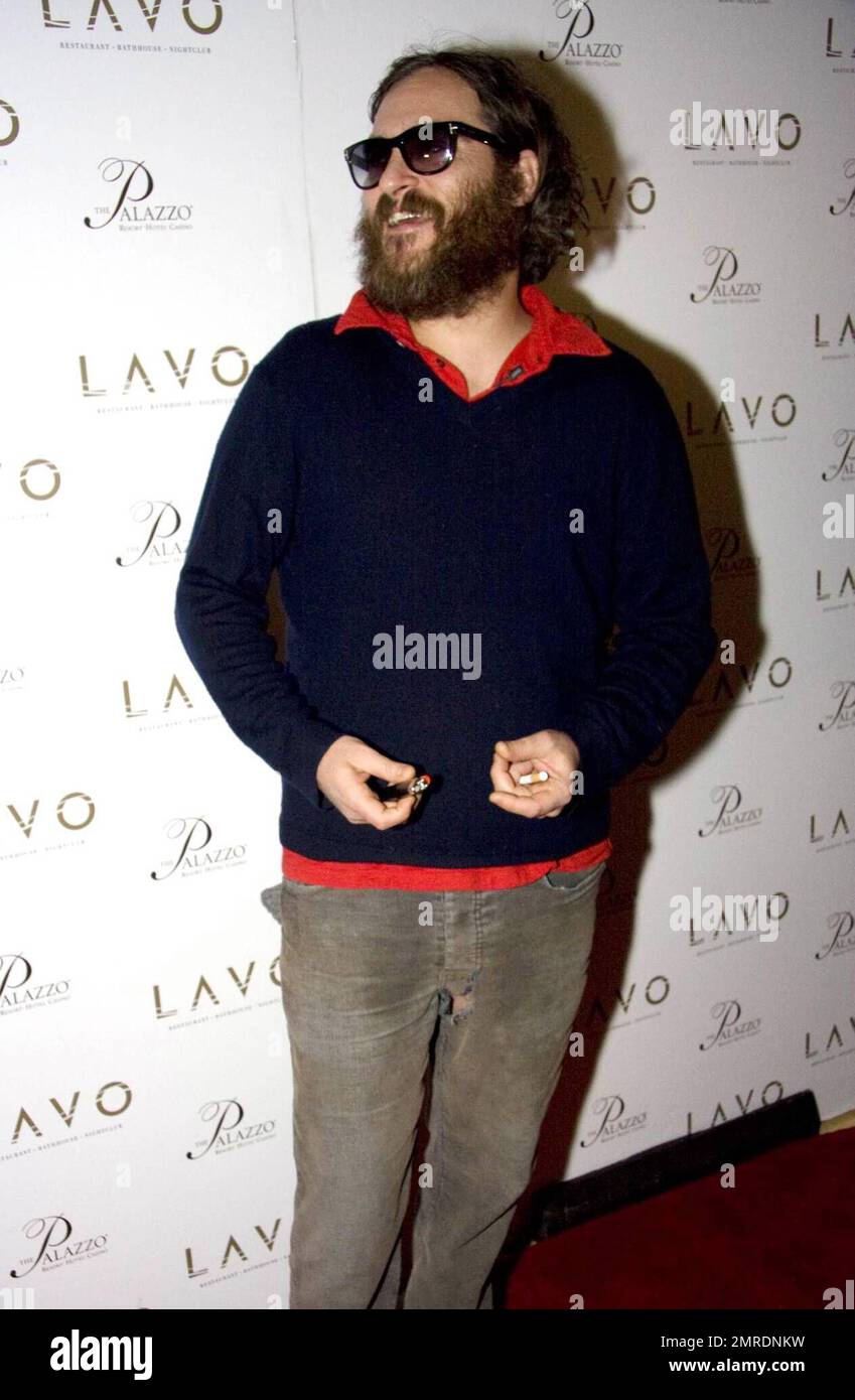 Two-time Oscar Nominee Jaoquin Phoenix walks the red carpet at Lavo ...