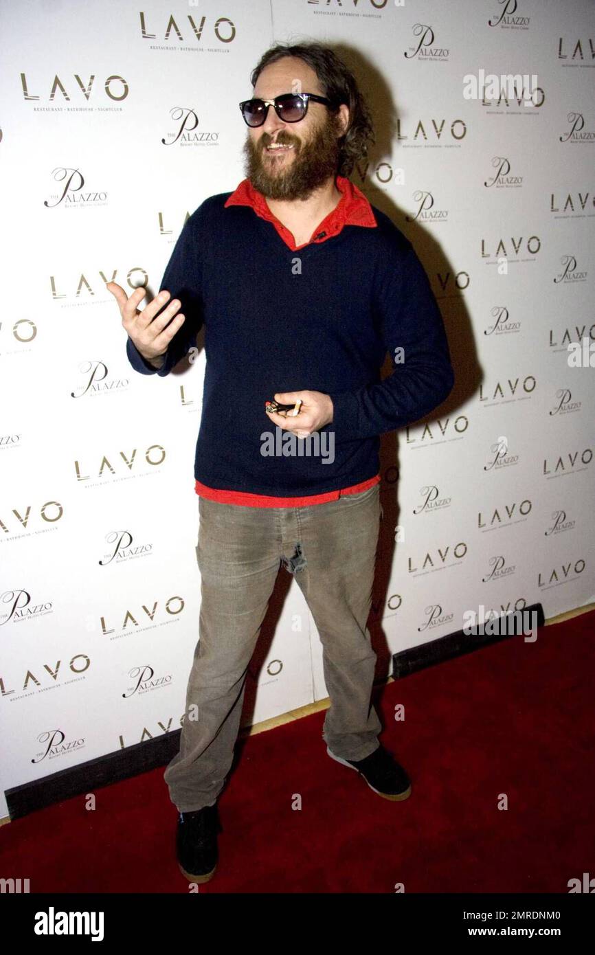 Two-time Oscar Nominee Jaoquin Phoenix walks the red carpet at Lavo ...