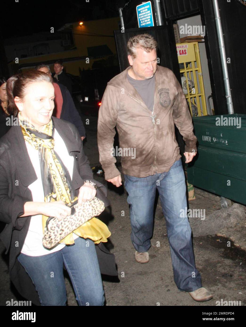 Ashlee Simpson's mother and father, Joe and Tina Simpson leave the ...