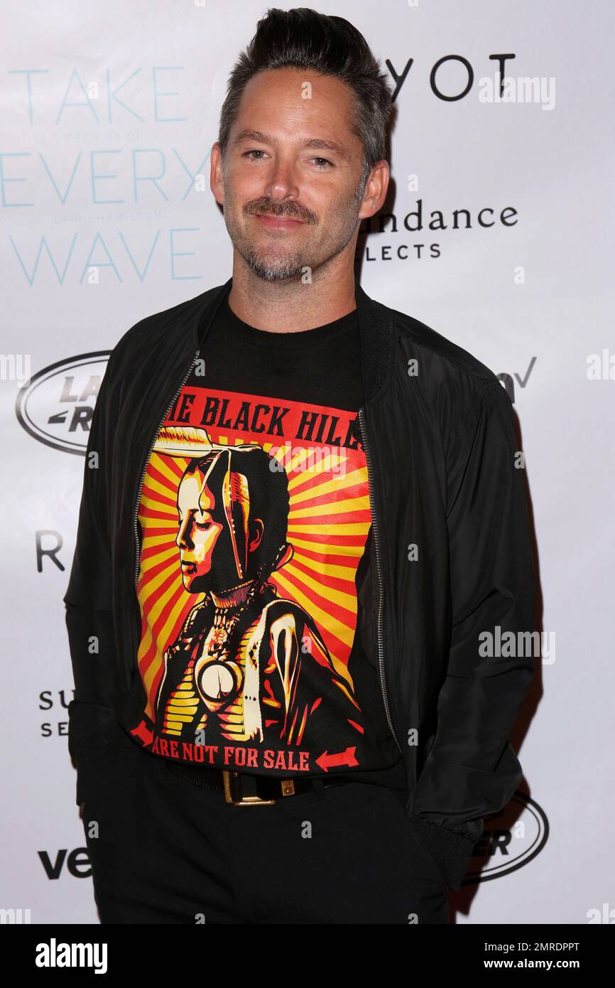 Scott Cooper arrives at the LA Premiere of "Take Every Wave: The Life ...