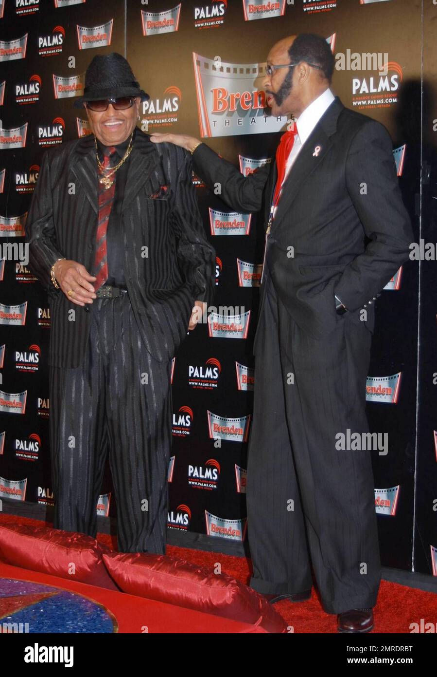 Michael Jackson's father Joe Jackson attends the Las Vegas premiere of ...