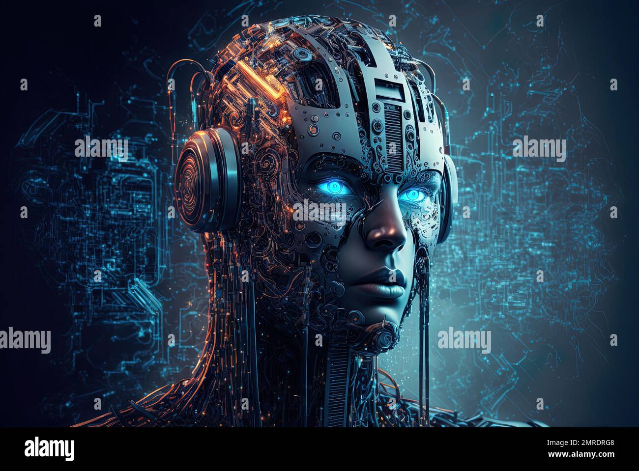 Ai generated face hi-res stock photography and images - Alamy