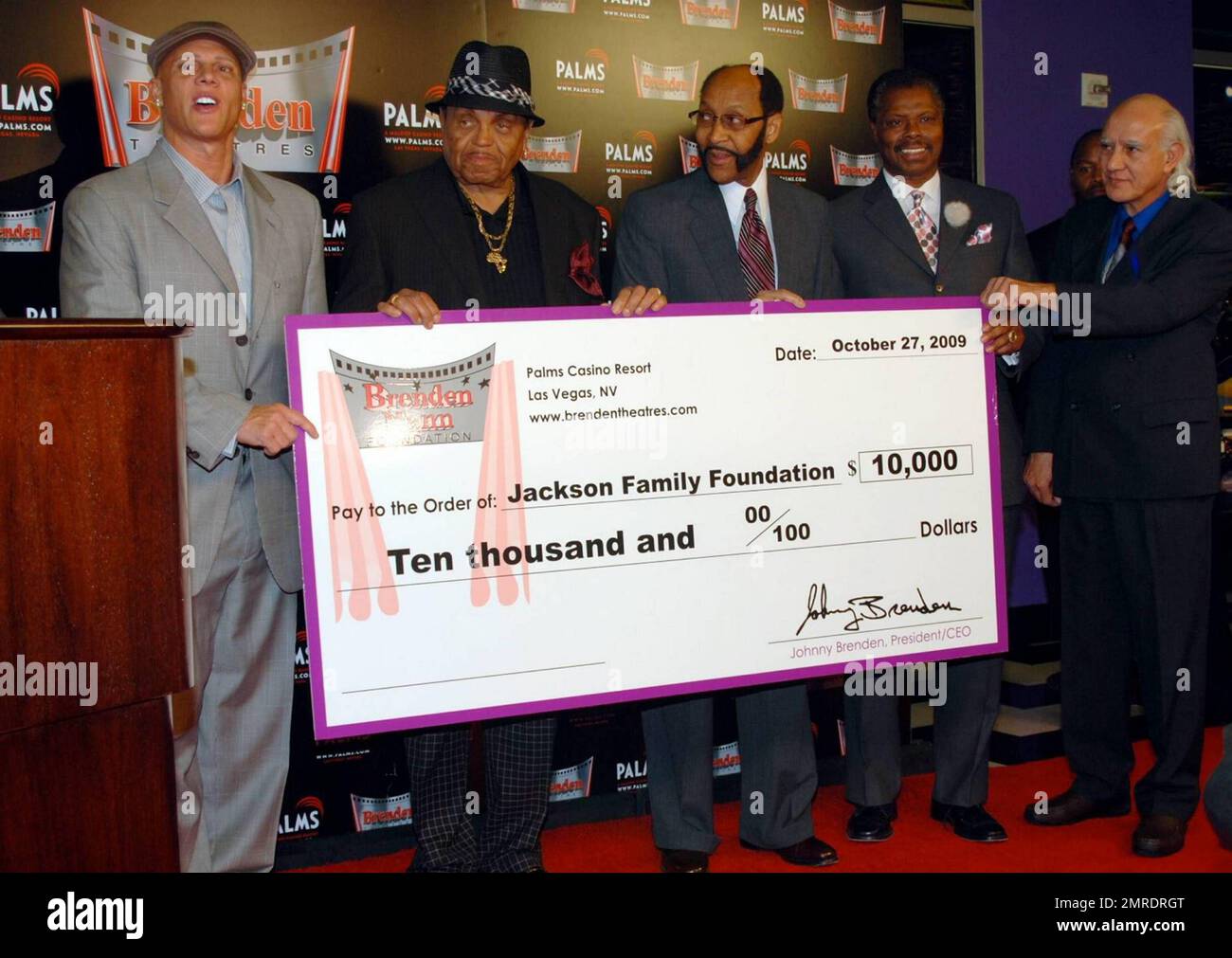 Michael Jackson's father Joe Jackson is joined by Johnny Brenden and ...