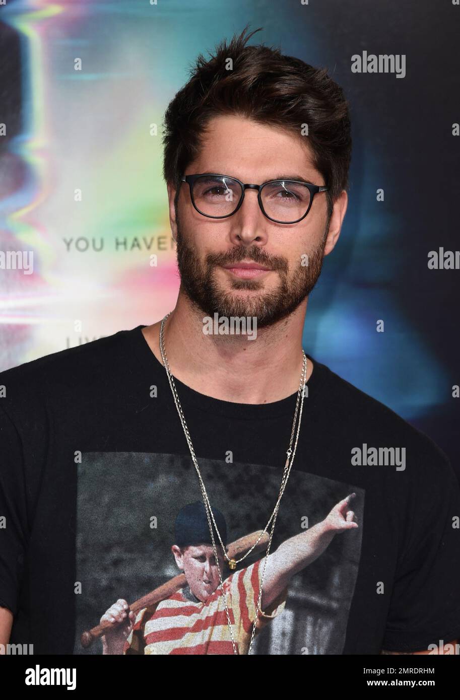 Nick Bateman arrives at the world premiere of "Flatliners" at The ...
