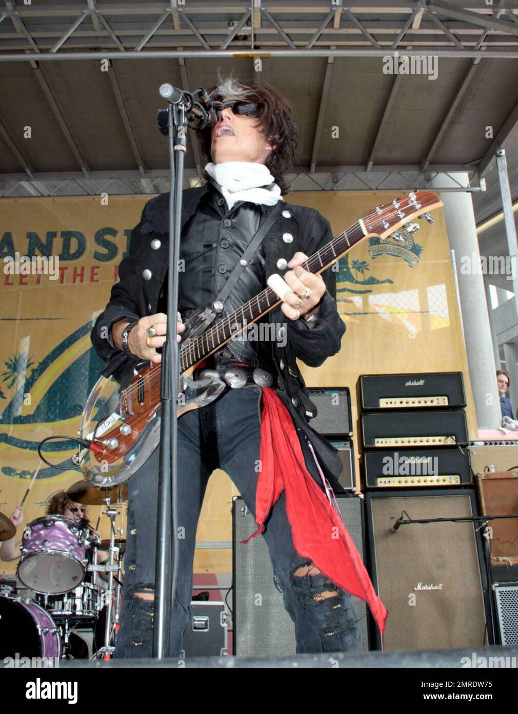 Legendary lead guitarist and co-founding member of Aerosmith Joe Perry ...