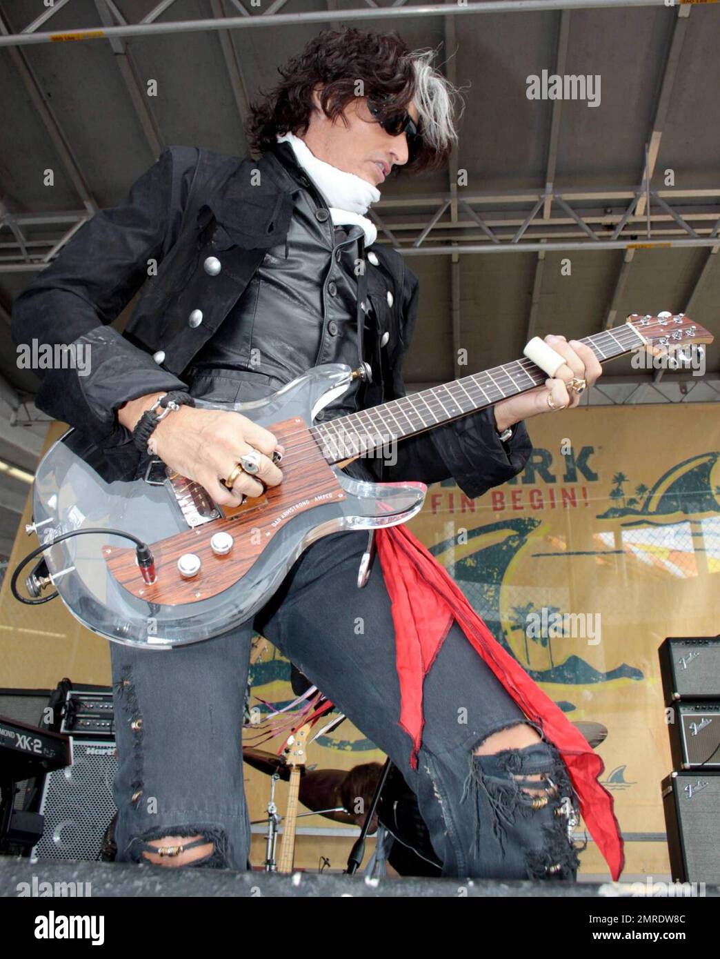 Legendary lead guitarist and co-founding member of Aerosmith Joe Perry ...