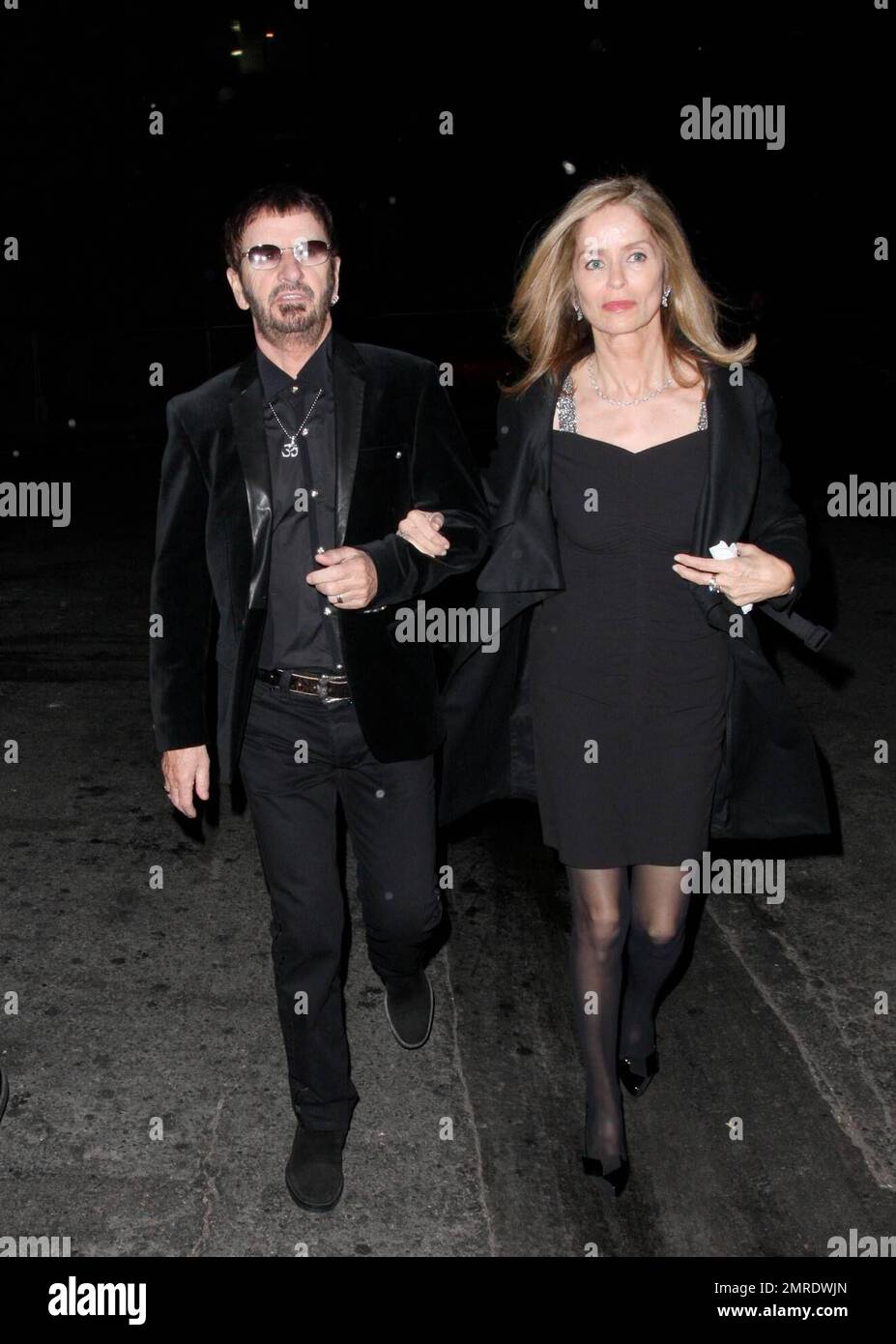 Beatle Ringo Starr and wife Barbara Bach attend rocker Joe Walsh's ...