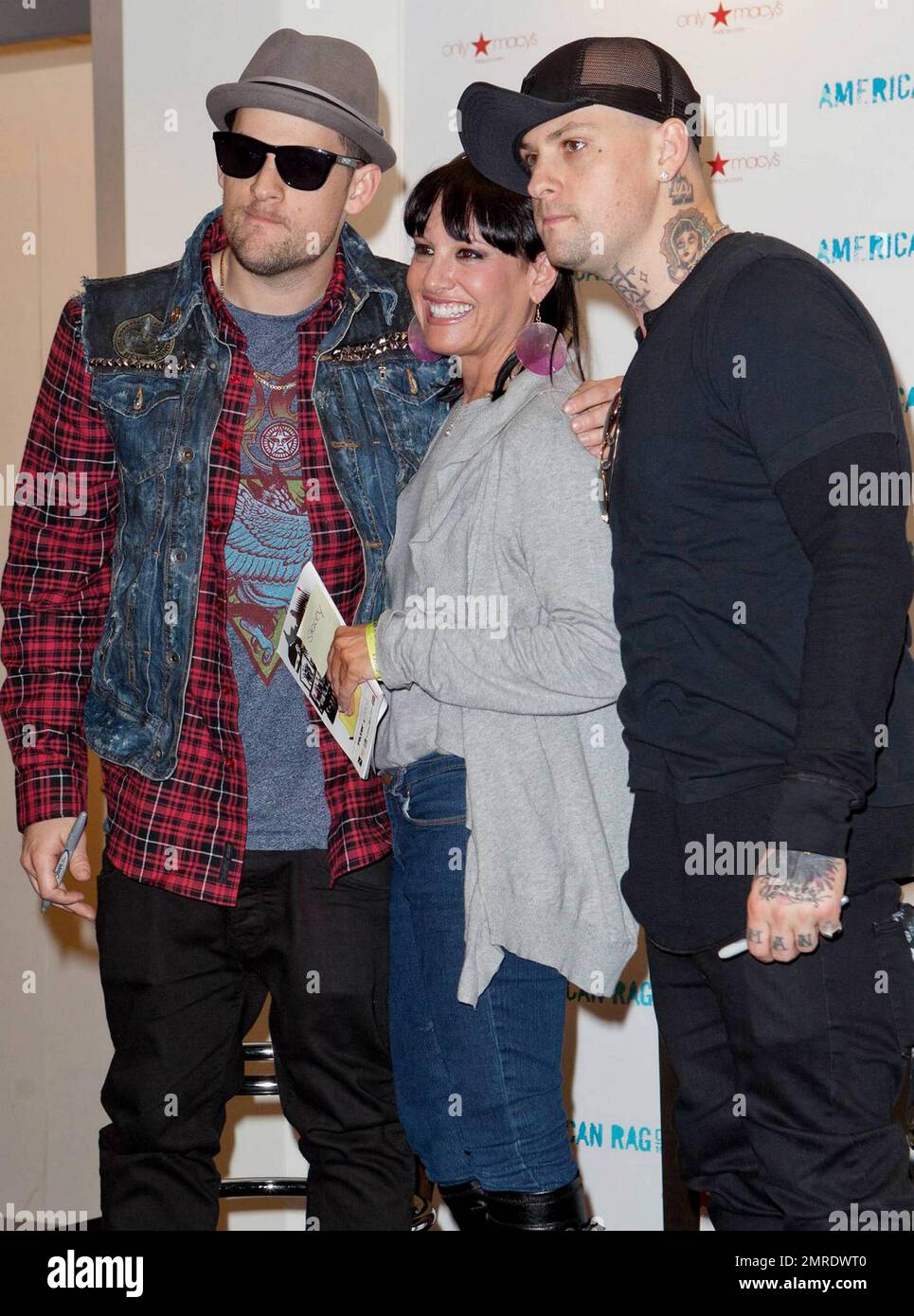 Rockers Joel and Benji Madden of Good Charlotte perform their final ...