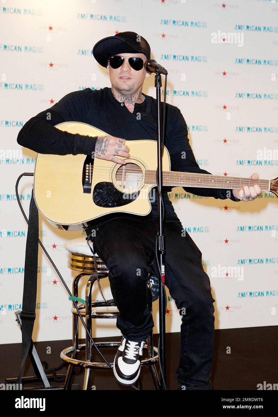 Rockers Joel and Benji Madden of Good Charlotte perform their final ...